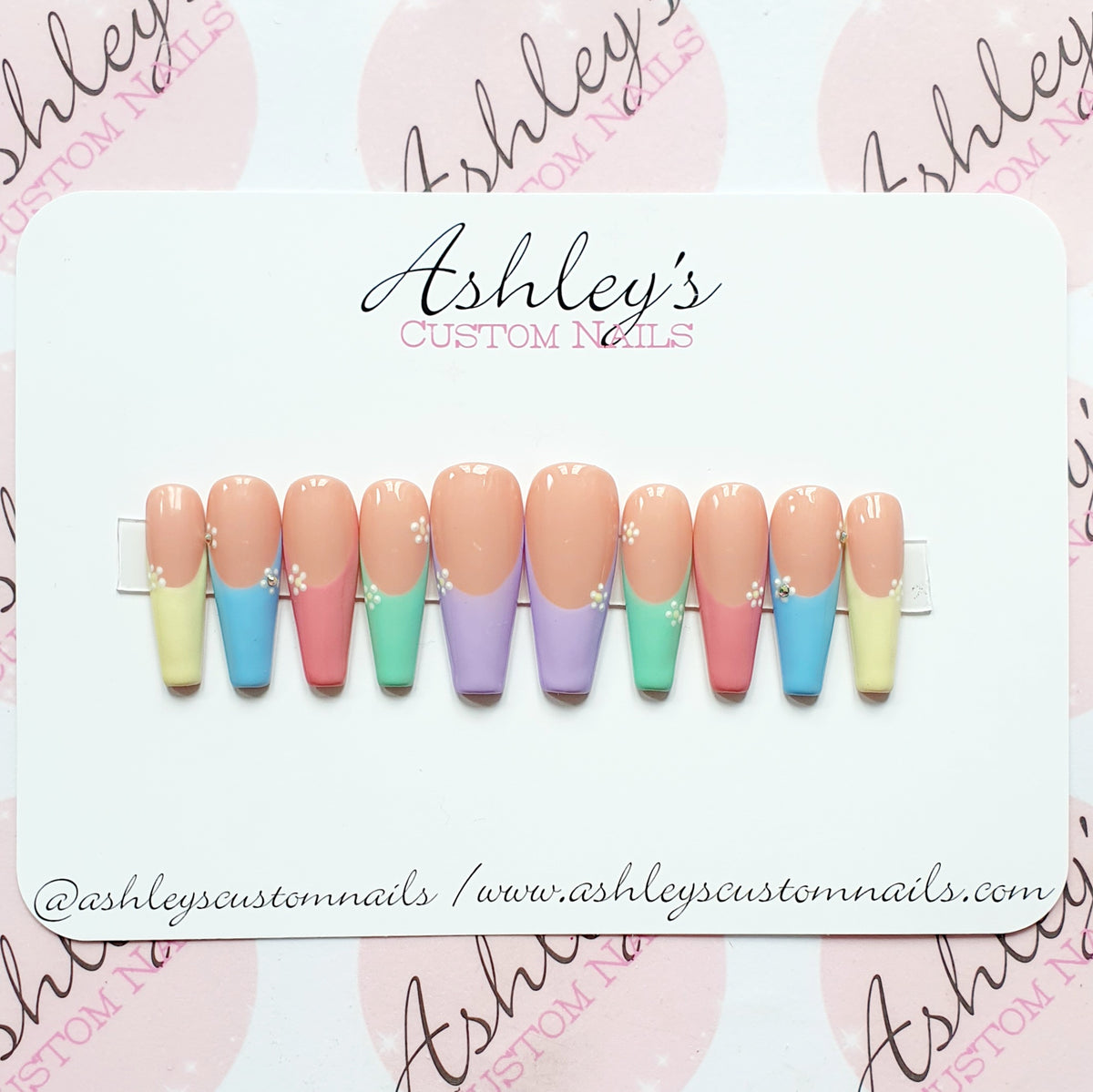 Pastel princess 👑 – Ashleys custom nails